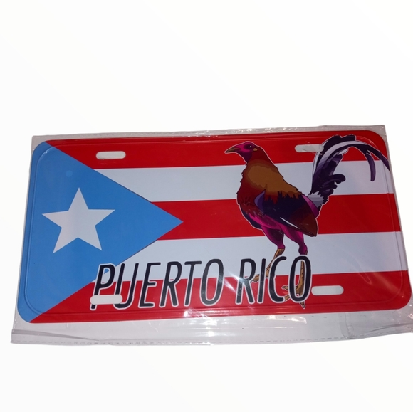Other | Puerto Rico License Plate | Poshmark